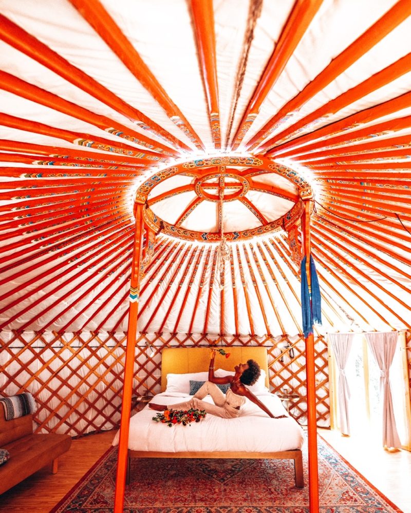 GLAMPING IN TEXAS: everything you need to know about Yurtopia Wimberley ...